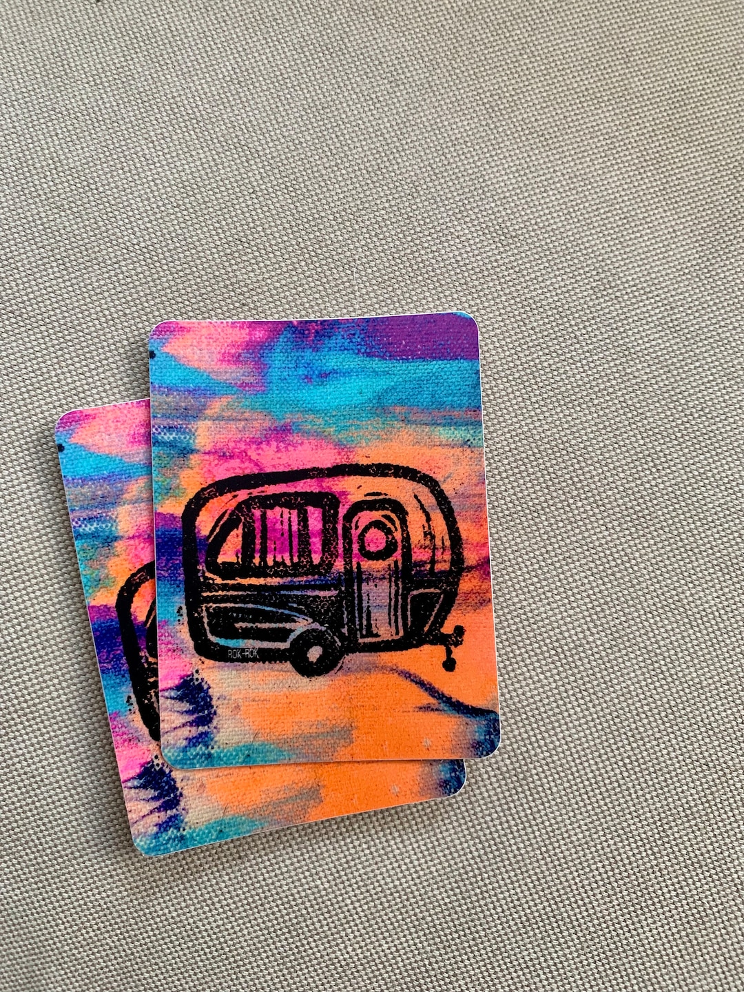 Vinyl Sticker, Sticker, Wilderness, Trees, Forest, Climbers, Blockprint ...