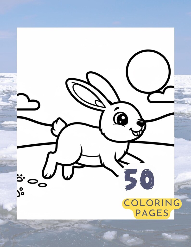 Arctic Animals Coloring Pages - 50+ Printable Wildlife Sheets (digital ...