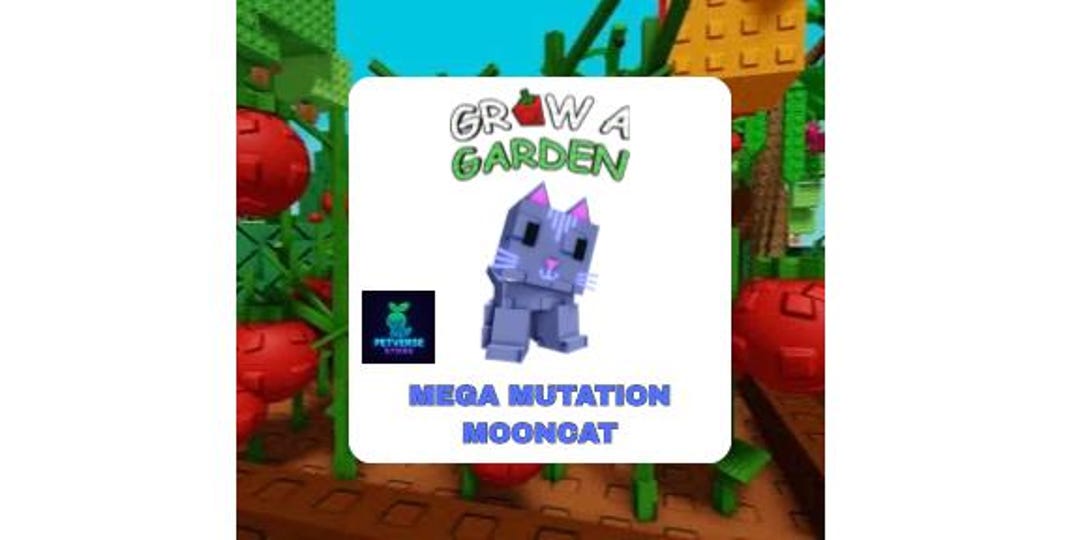 Roblox Grow A Garden (GAG) | Mega Mooncat | Mooncat Mutated/mutation ...