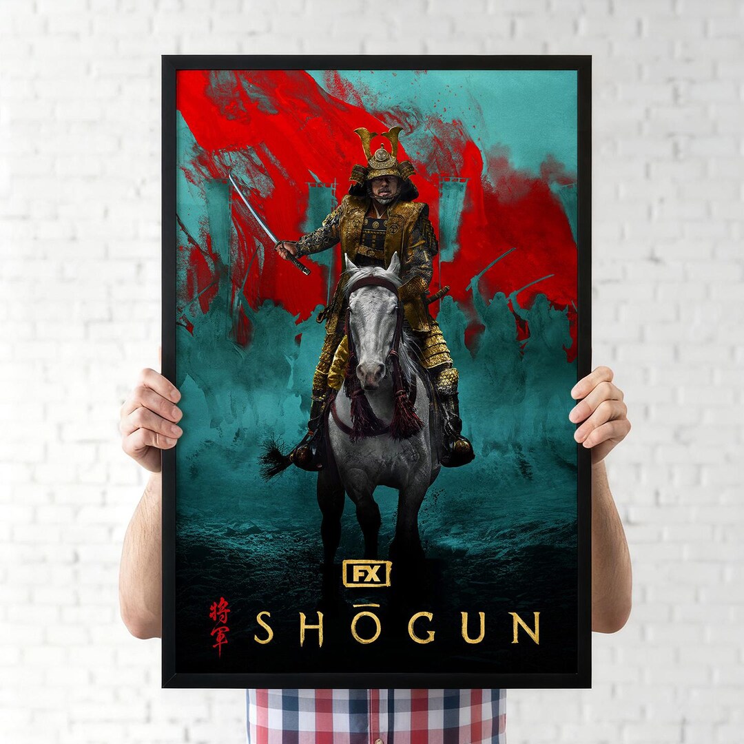 SHOGUN Movie Poster Classic Film Wall Art Poster Prints Retro Wall ...