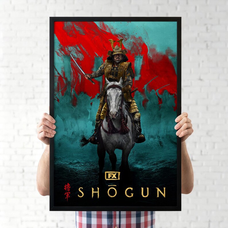 SHOGUN Movie Poster Classic Film Wall Art Poster Prints Retro Wall ...