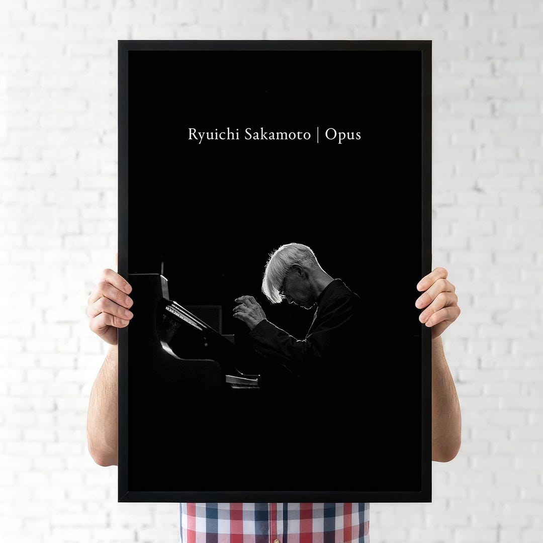 Ryuichi Sakamoto Opus Movie Poster Wall Art Prints Retro Home Decor ...