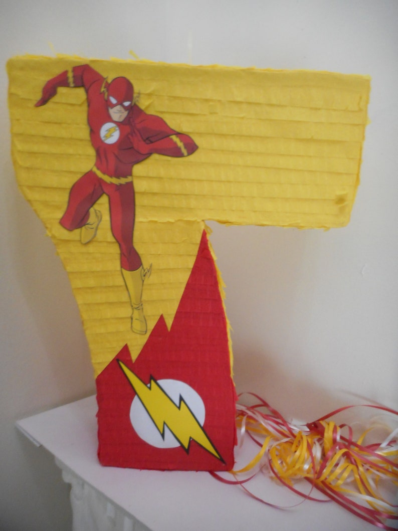 Number 7 Sevensuper Flash Hero Pull String 18 X4 - Etsy