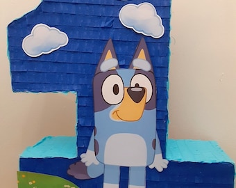 Bluey Number Pinata - Etsy