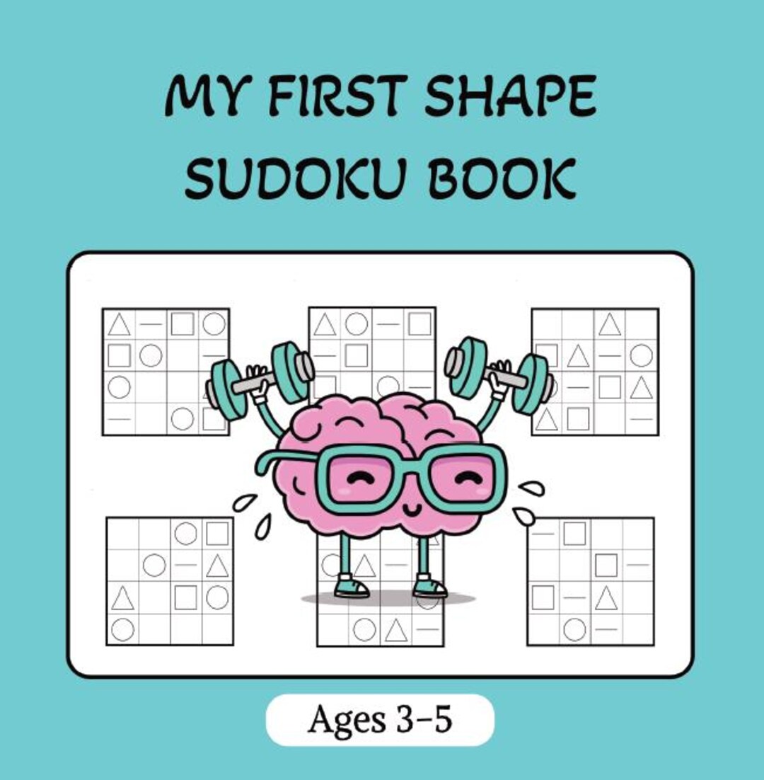 First Easy Shape Sudoku for Little Kids - Etsy