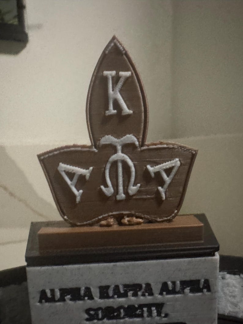 Alpha Kappa Alpha, 3D Printed Monument Replica at Howard University - Etsy