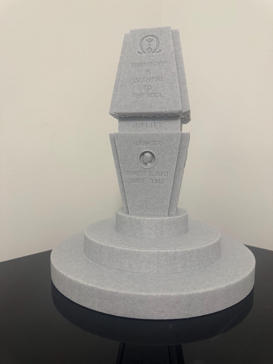 Omega Psi Phi Howard University Monument: 3D Printed Replica - Etsy