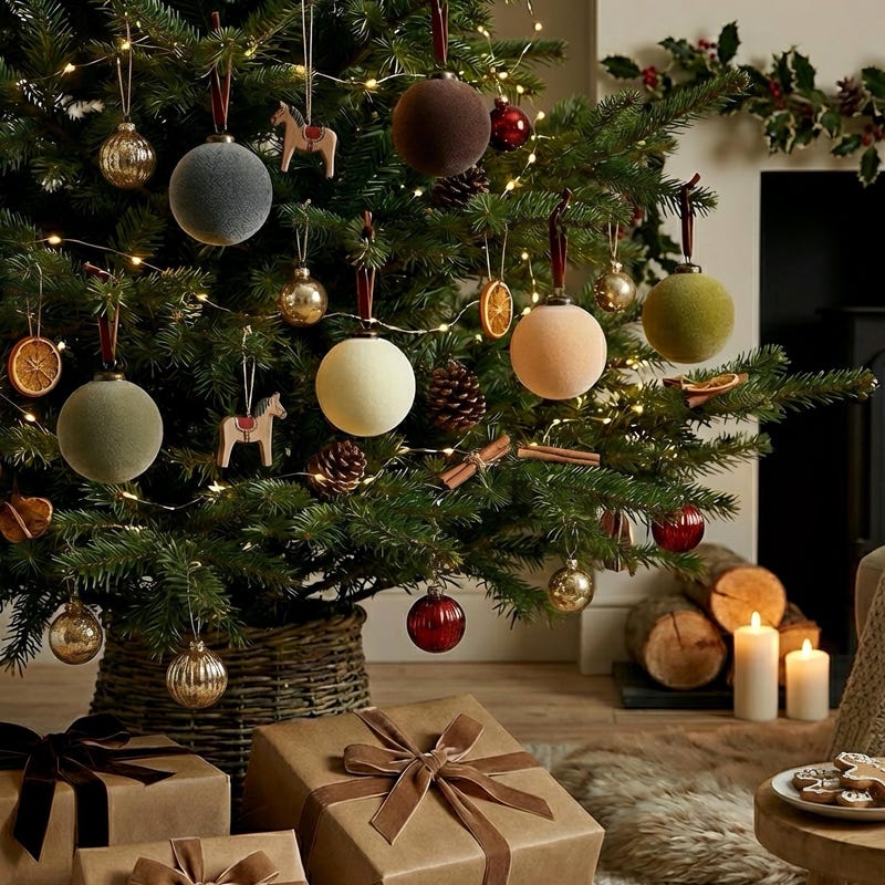 Matte Christmas Baubles - Etsy