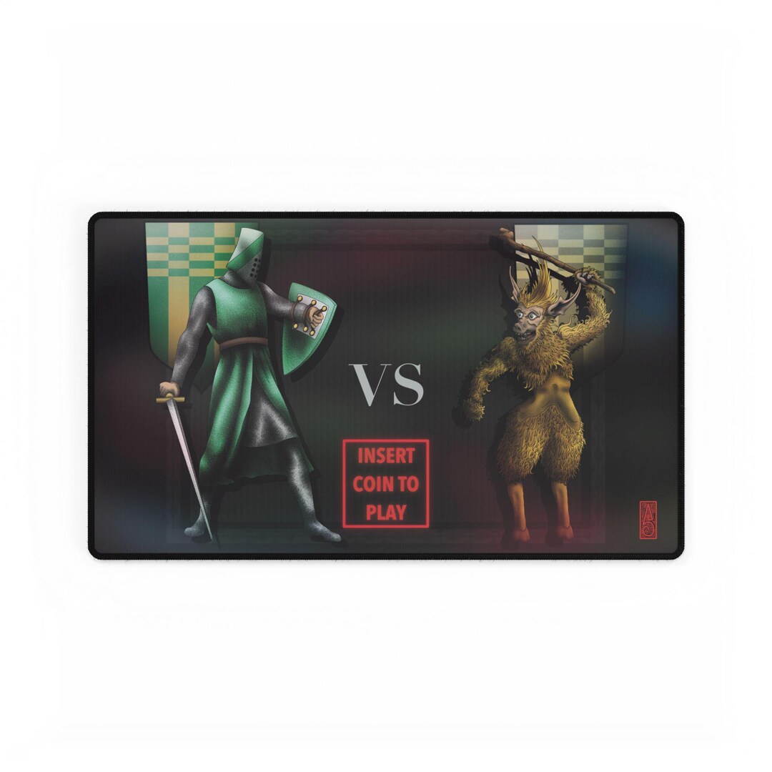 Fantasy Arcade Desk Mat – TCG Card Game Mat, Smooth Mouse Glide - Etsy