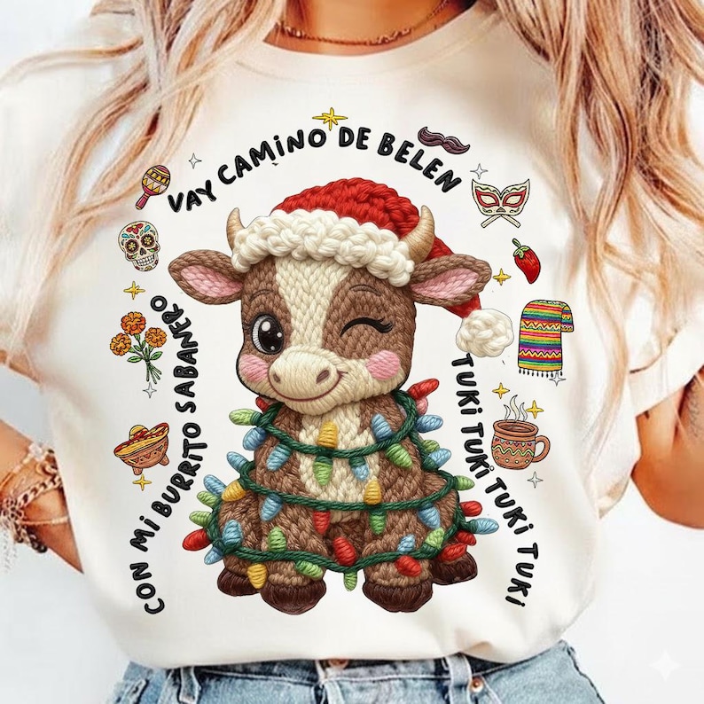 Mi Burrito Sabanero Mexican Latch Hook Yarn Crochet Png, Feliz Navidad ...