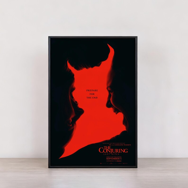 The Conjuring Last Rites Movie Poster, Canvas Prints, Room Decor ...