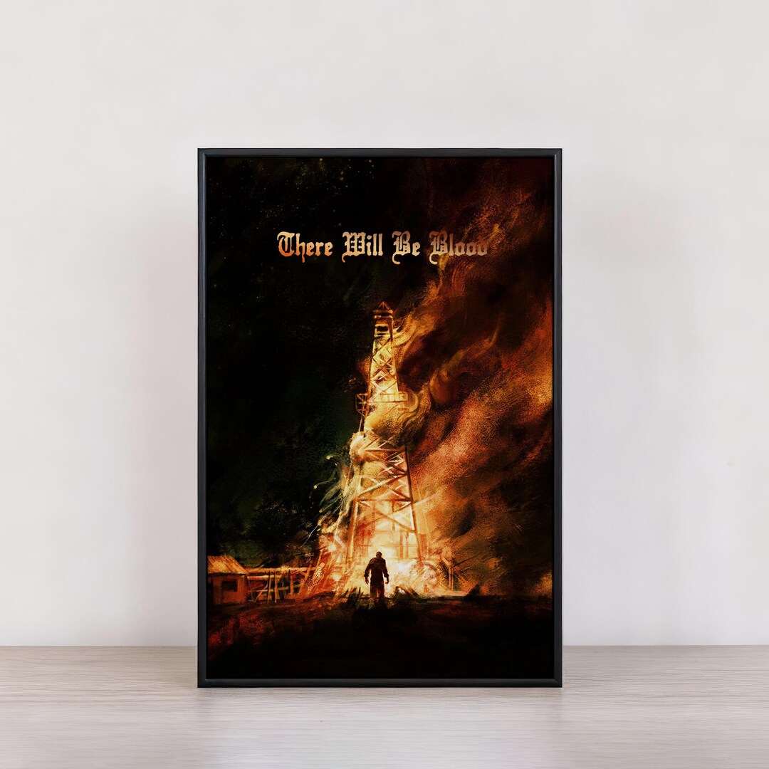 There Will Be Blood Movie Poster, Canvas Prints, Room Decor, Living ...