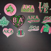 AKA Alpha Kappa Alpha Iron-on Patch - Etsy