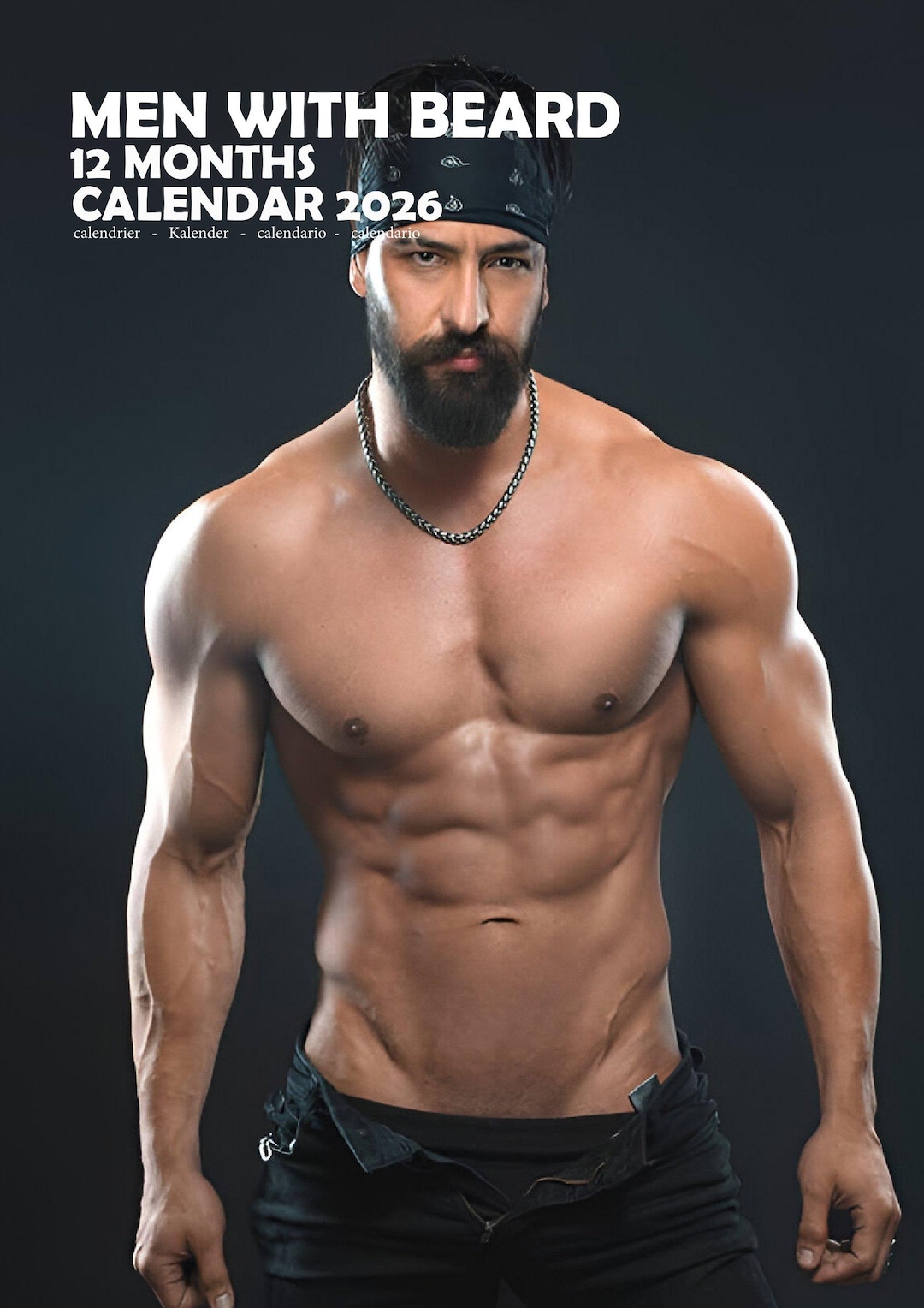 Men With Beards 2026 A3 Wall Calendars - Etsy Canada