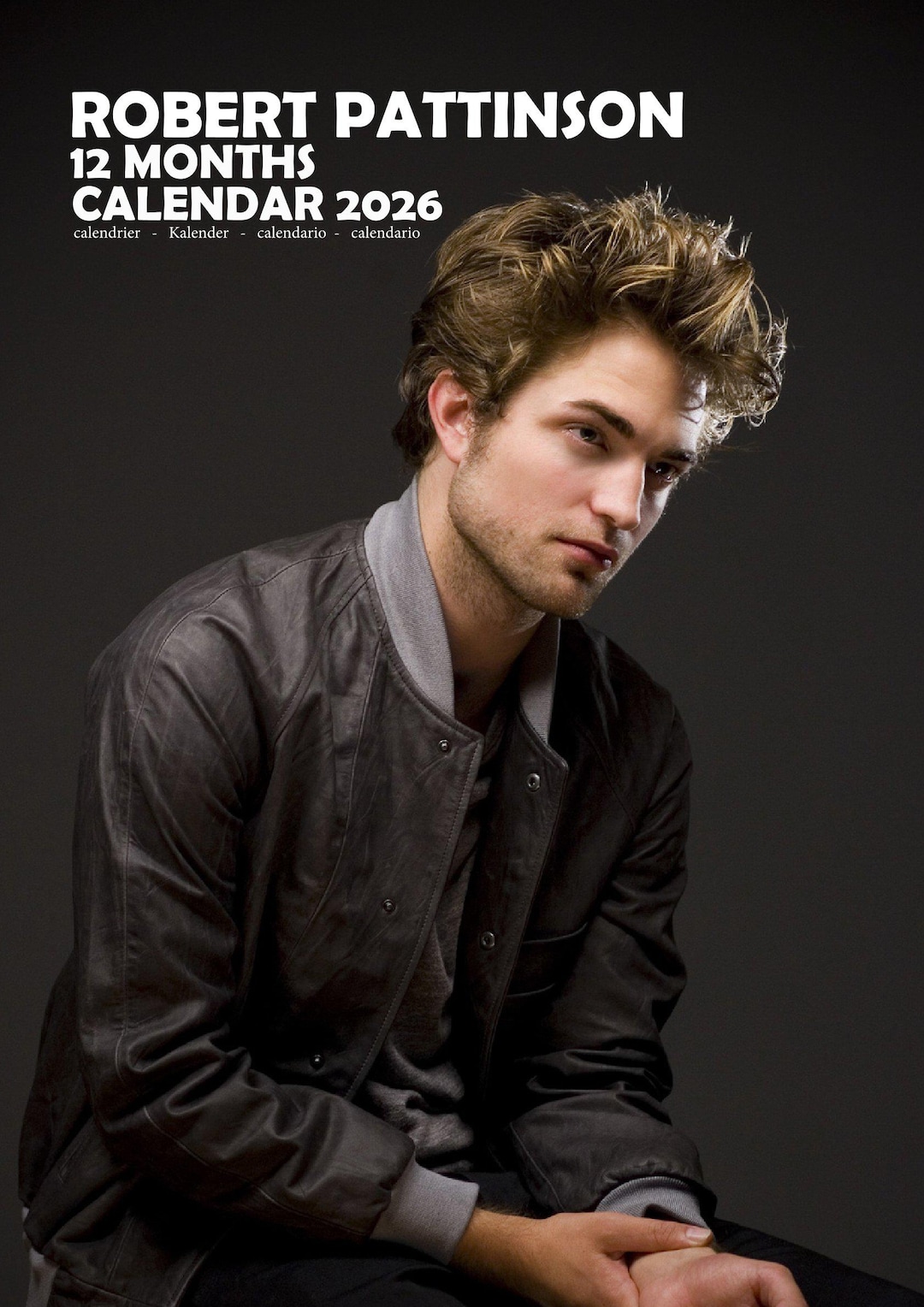 Robert Pattinson 2026 A3 Wall Calendars - Etsy