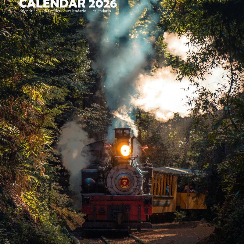 2026 Train Calendars - Etsy UK