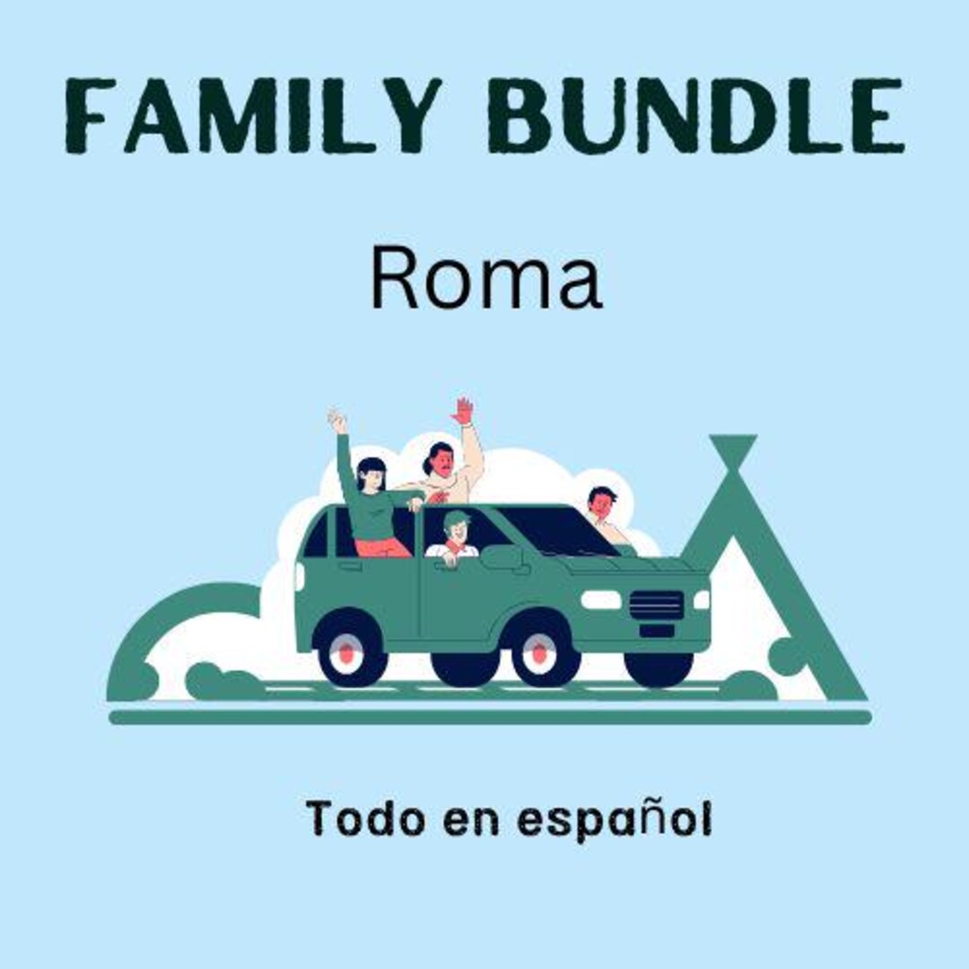 Pack Família Roma - Guía Adulto + Guía Infantil + Libro Colorear + Caza ...