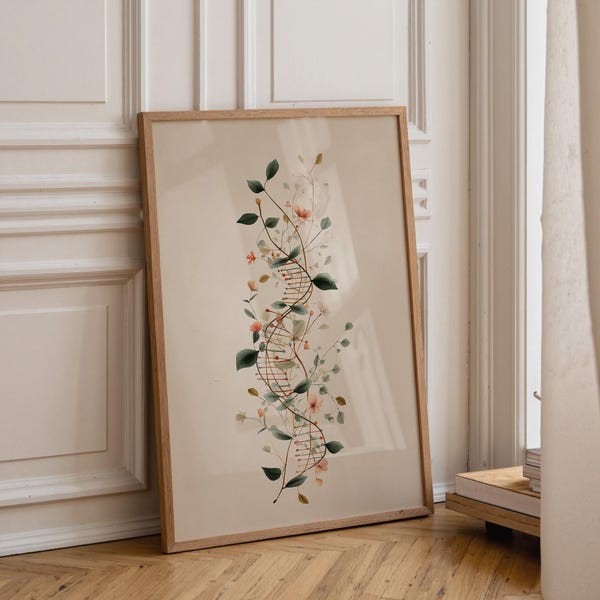 Dna Art - Etsy UK