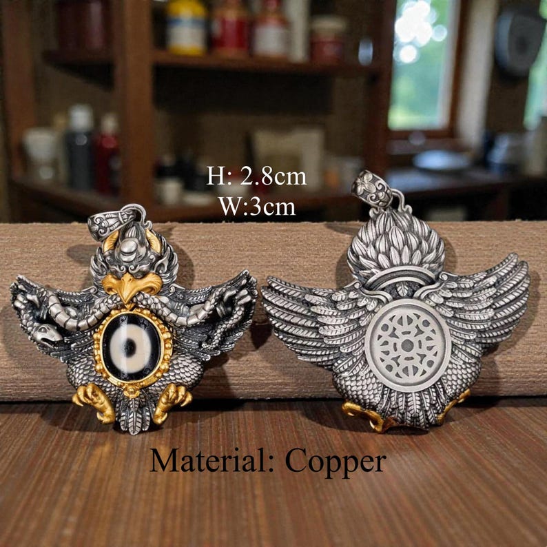 Solid Brass Garuda Statue • Dharma Protector, House Blessing - Etsy New ...