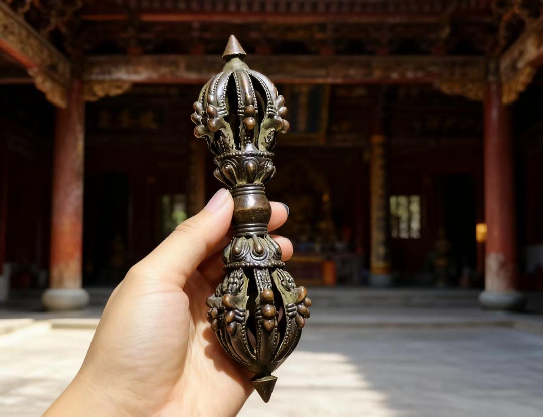 Handcrafted Brass Vajra With Custom Consecration - Etsy