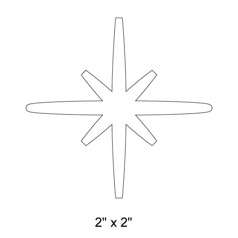 Star Wall Stencil for Painting Kids or Baby Room Mural - Etsy