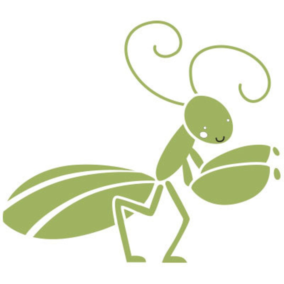 Praying Mantis Bug Stencil for Painting Kids Room Mural - Etsy