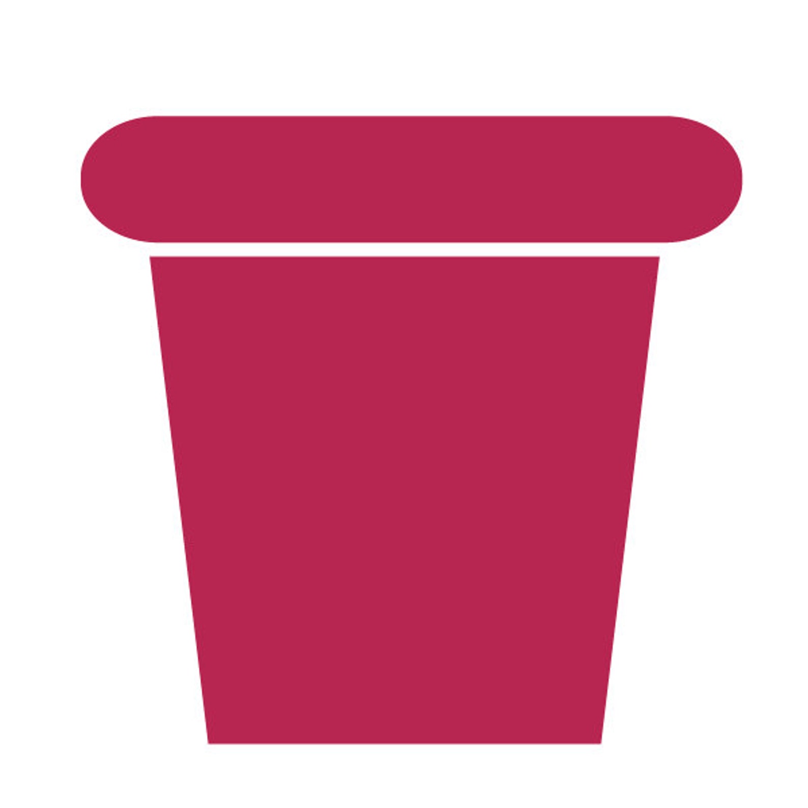 Flower Pot Wall Stencil for Kids or Baby Room Wall Mural - Etsy