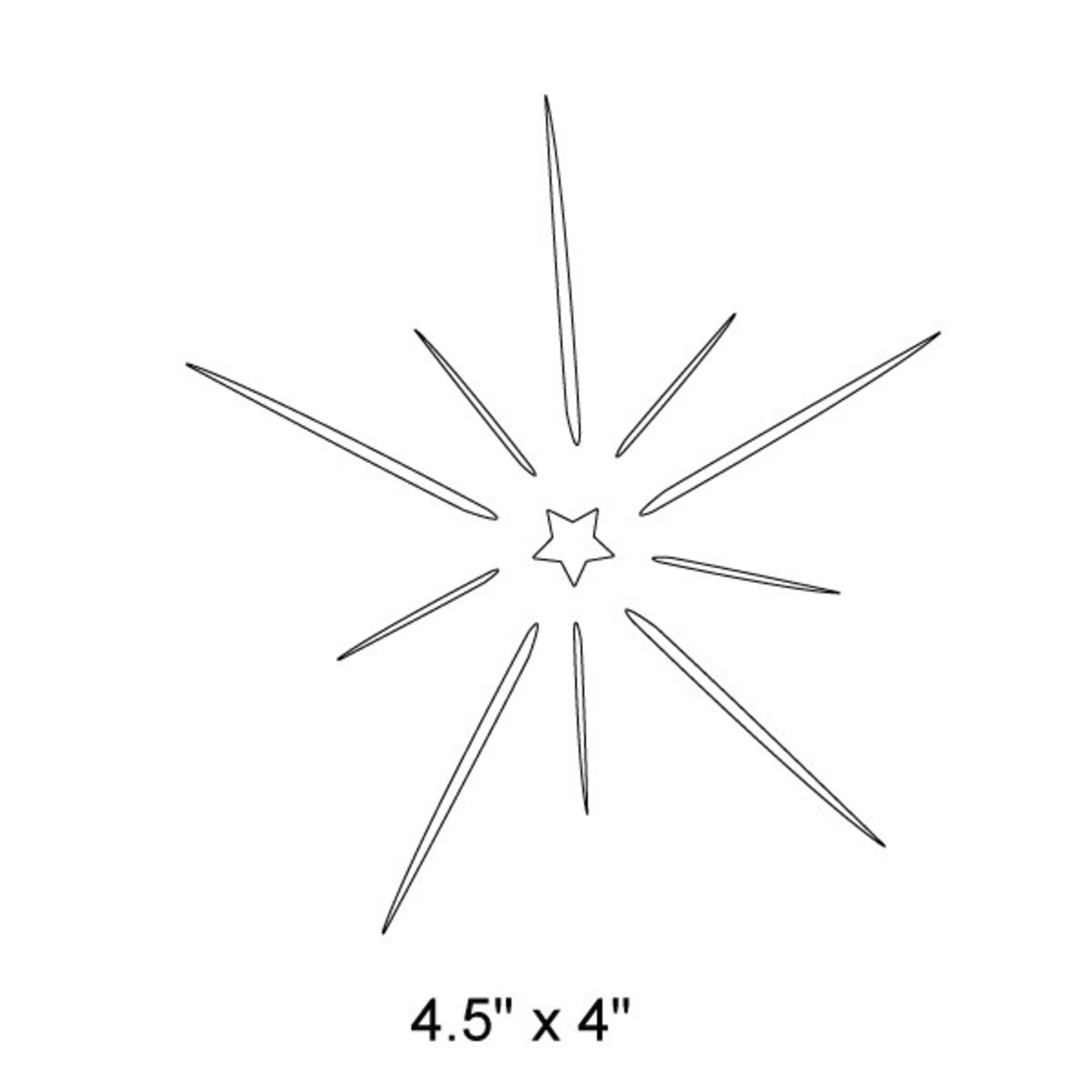 Star Wall Stencils for Painting Kids or Baby Room Mural - Etsy
