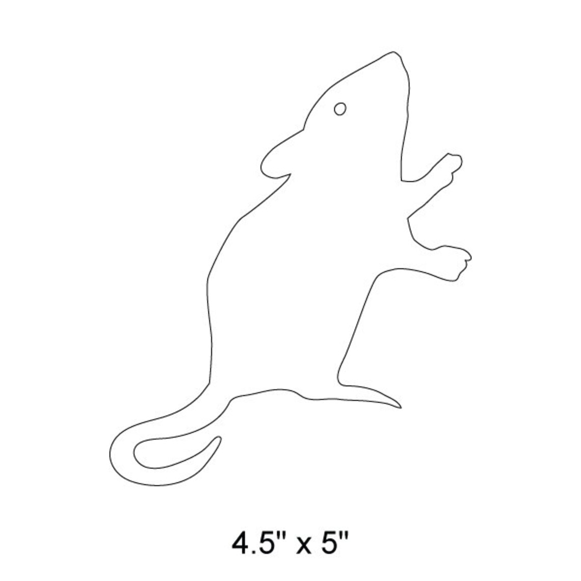 Barn Mouse Wall Stencil for Painting Kids or Baby Room Mural - Etsy
