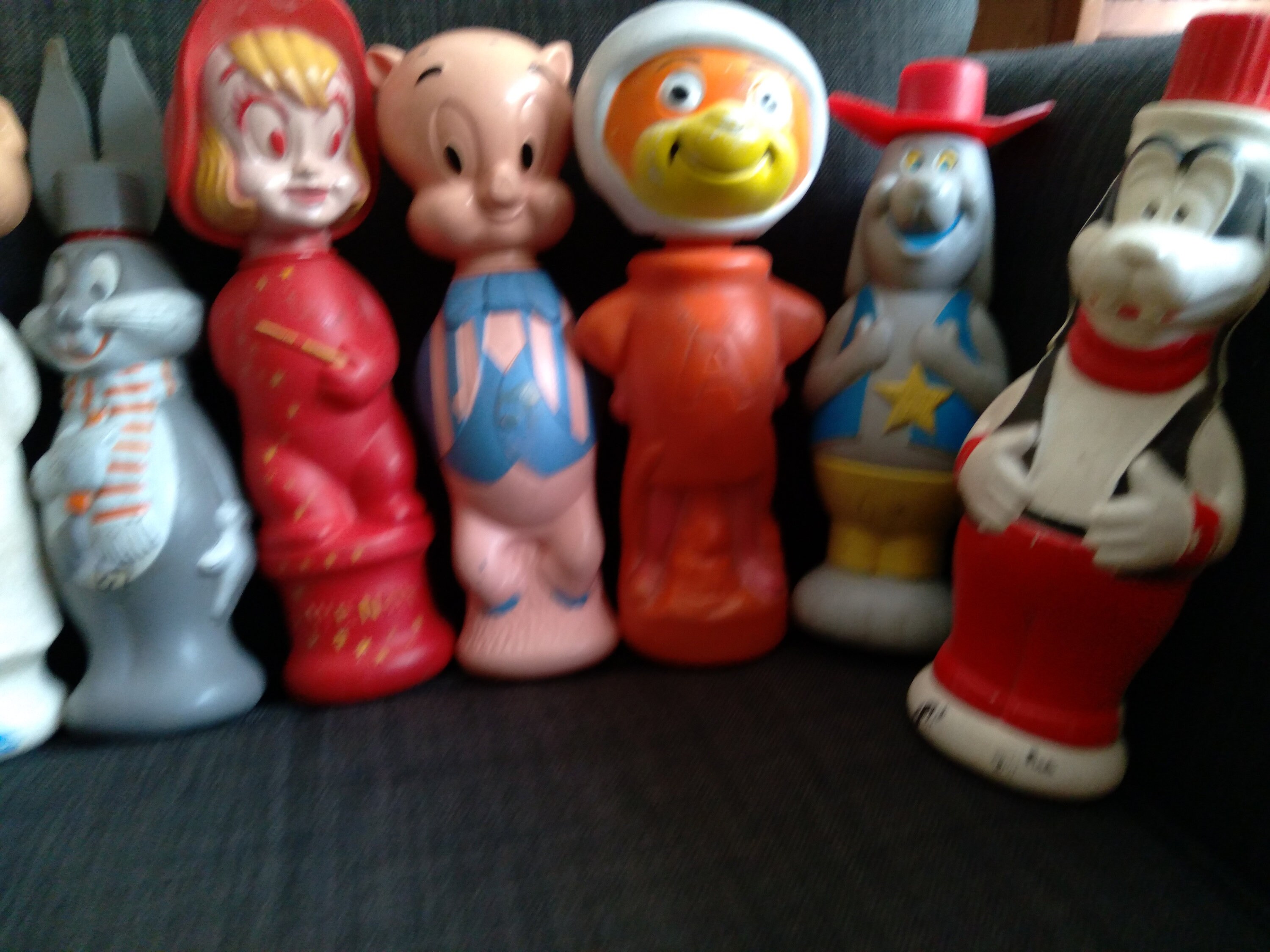 Soaky Bubble Bath 1960 Lot of 9 Characters Colgate Palmolive Co Bath ...