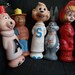 Soaky Bubble Bath 1960 Lot of 9 Characters Colgate Palmolive Co Bath ...