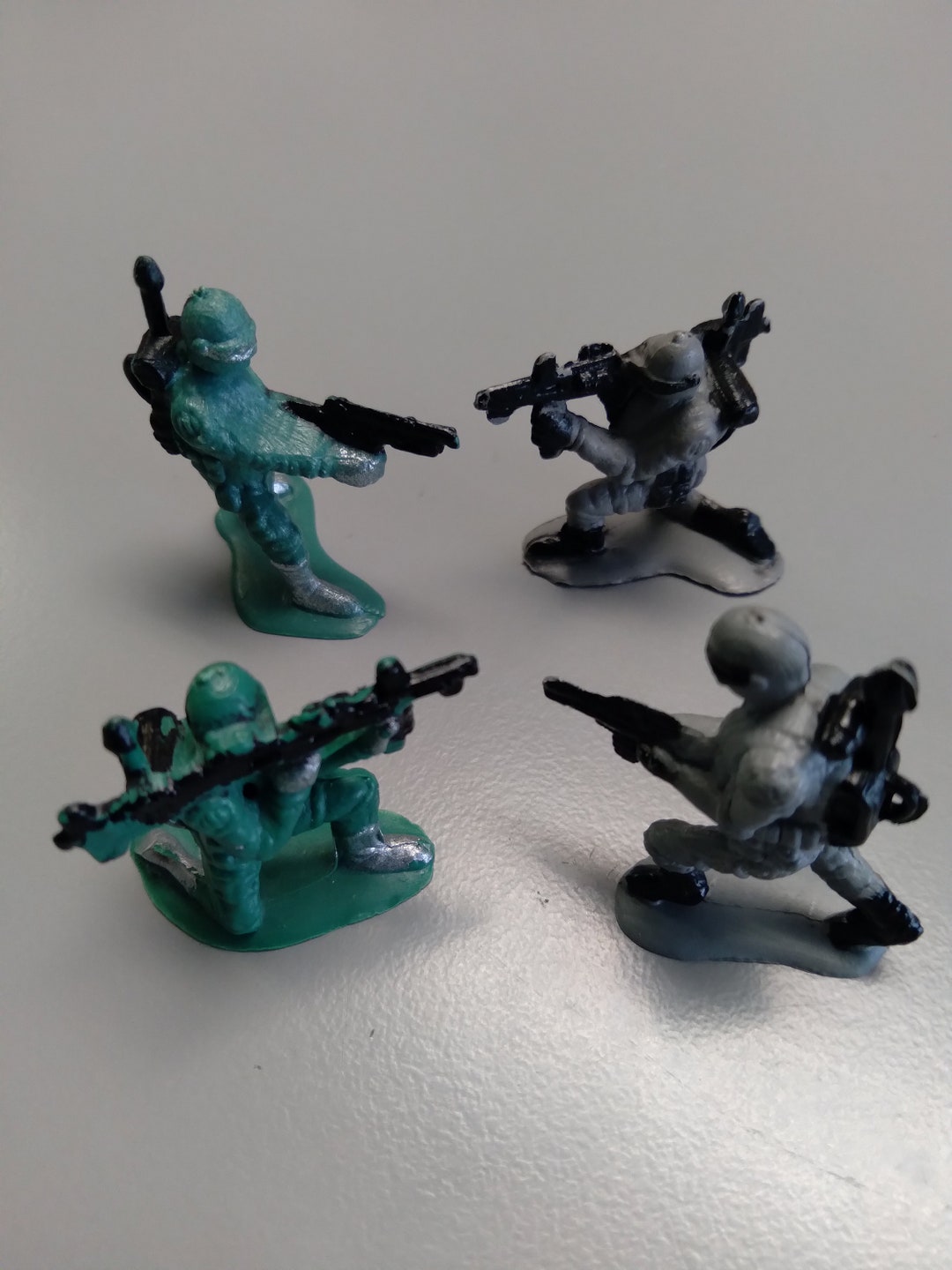 1989 Spacemen Toy Soldiers Army Men Set Lot of 18 Miniature - Etsy