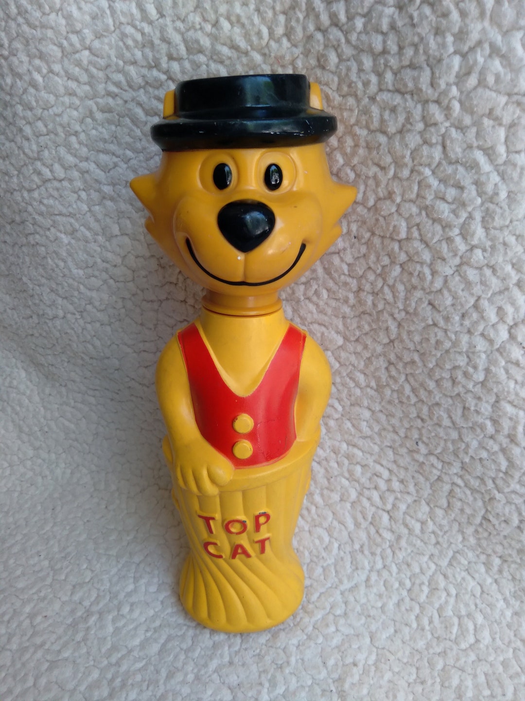 Soaky Bubble Bath 1960 Top Cat Colgate Palmolive Co Bath Toy # ...