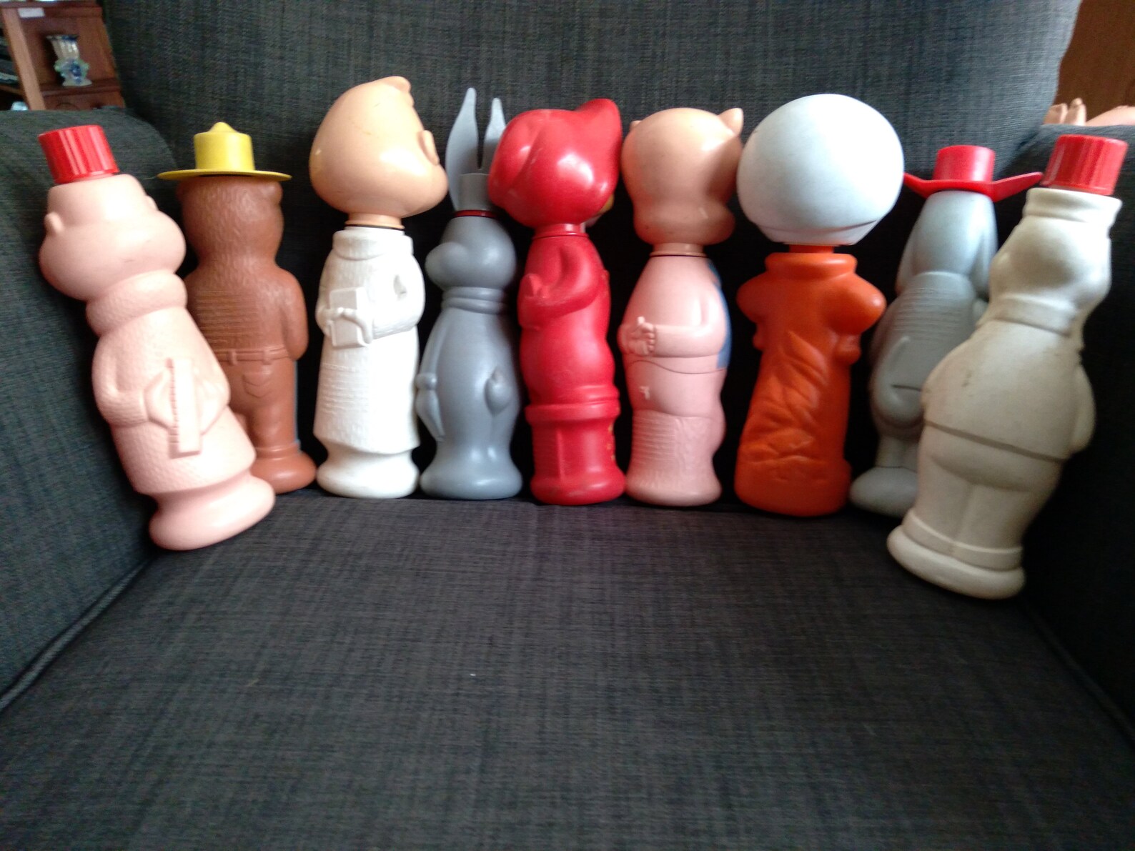 Soaky Bubble Bath 1960 Lot of 9 Characters Colgate Palmolive Co Bath ...