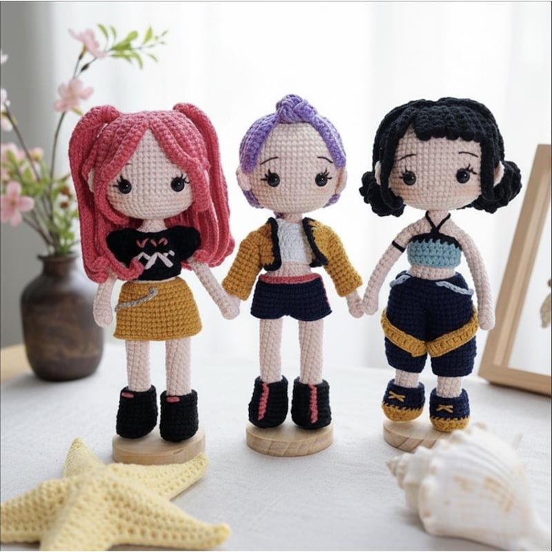 Rumi Mira and Zoey Plush - Etsy