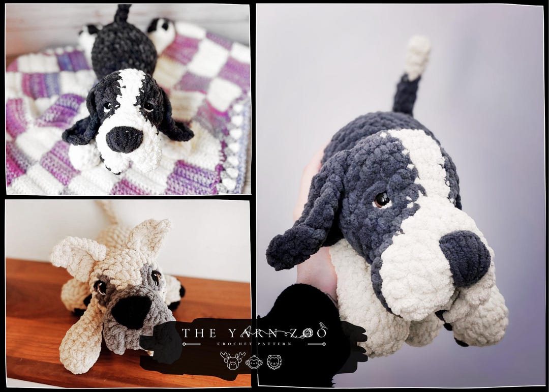 Gadget the Great Dane - Crochet Pattern - Etsy