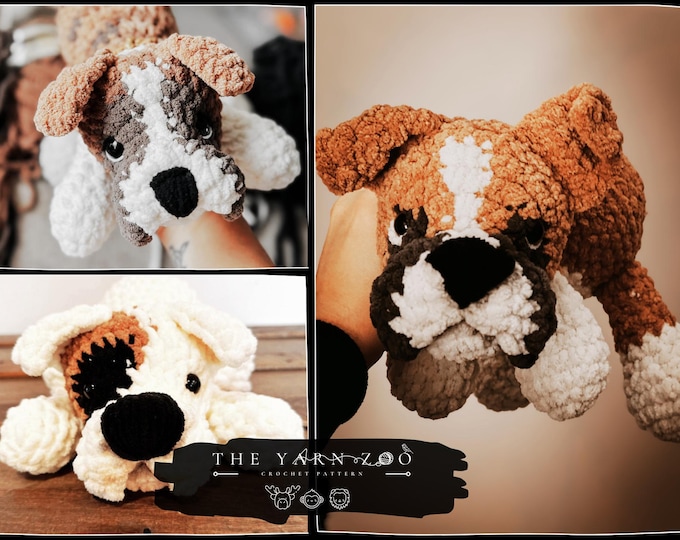 Bax the Boxer - Crochet Pattern - Etsy