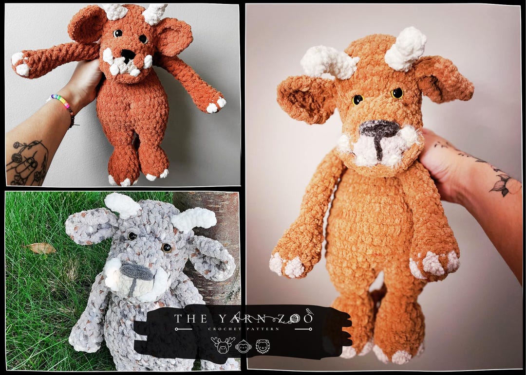 Huff the Gruffalo - Crochet Pattern - Etsy