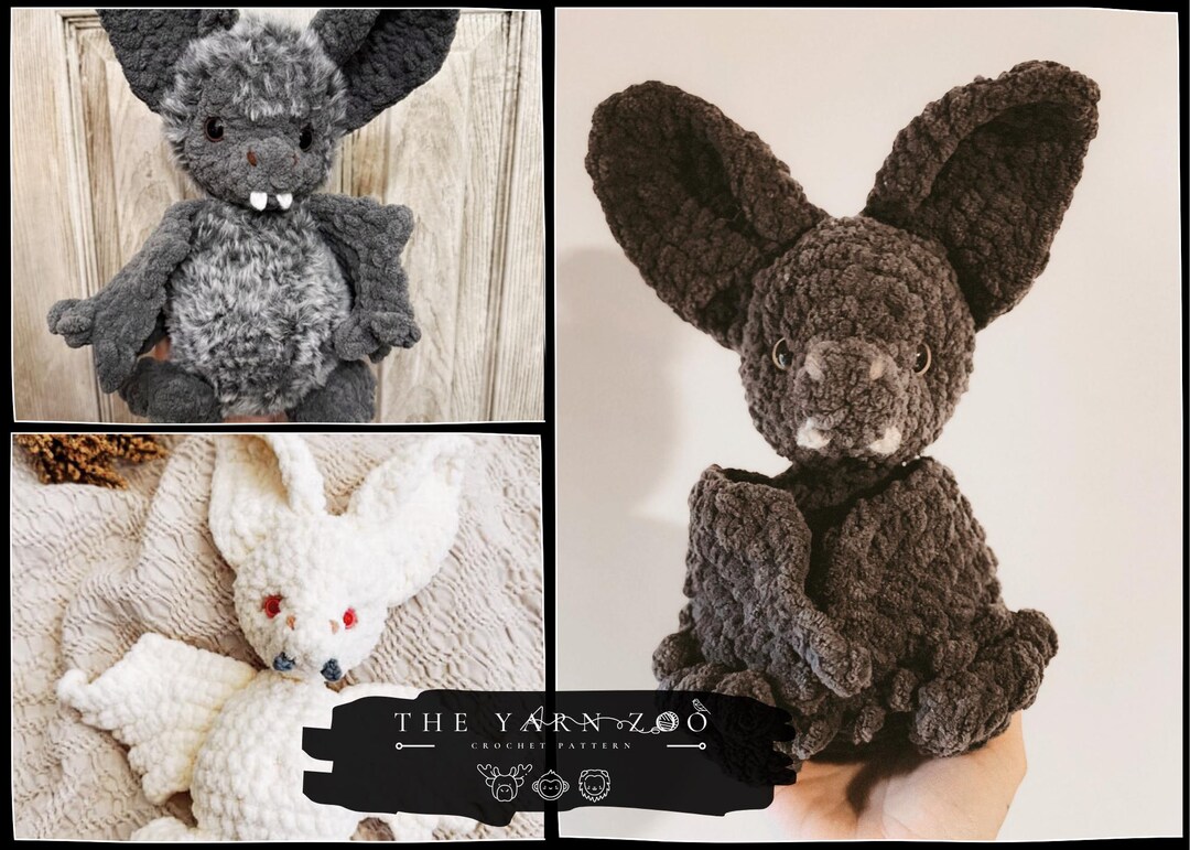 Bingo the Bat - Crochet Pattern - Etsy