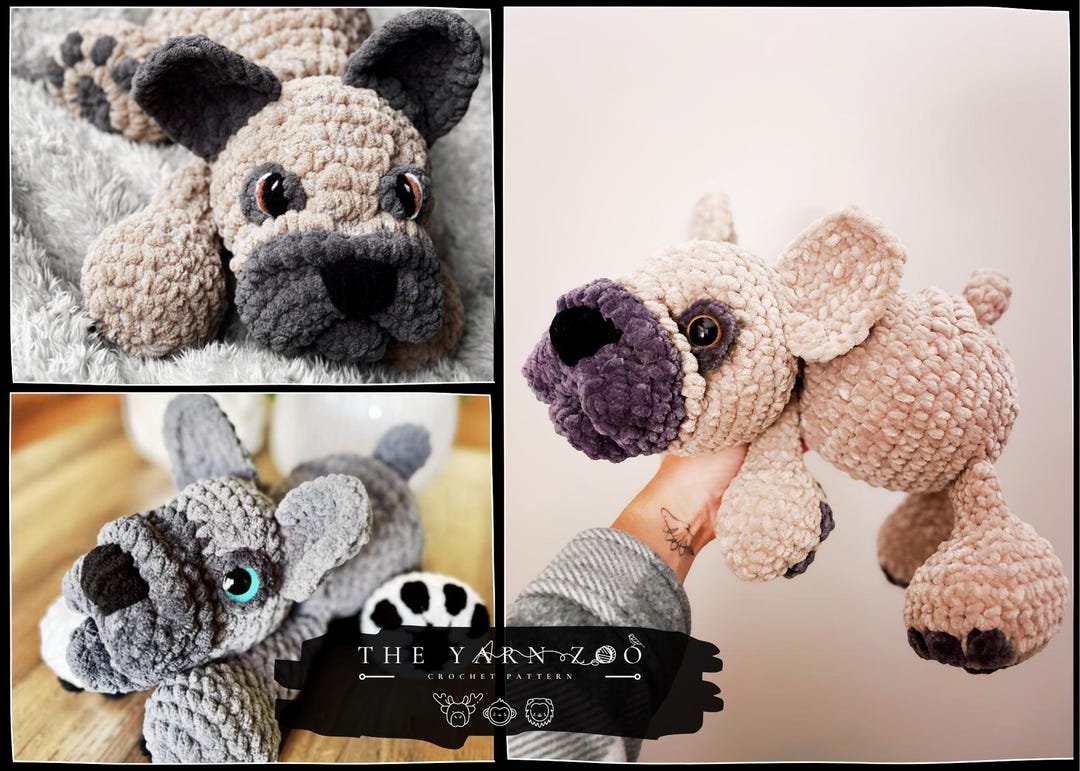 Frenchfry the Frenchie - Crochet Pattern - Etsy