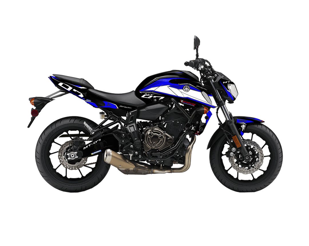 Yamaha MT 07 'ALMA' Graphics Kit – Custom Decals Vinyl Stickers ...