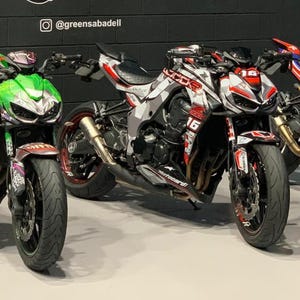 KAWASAKI Z1000 'CAMO' Graphics Kit – Custom Decals Vinyl Stickers ...