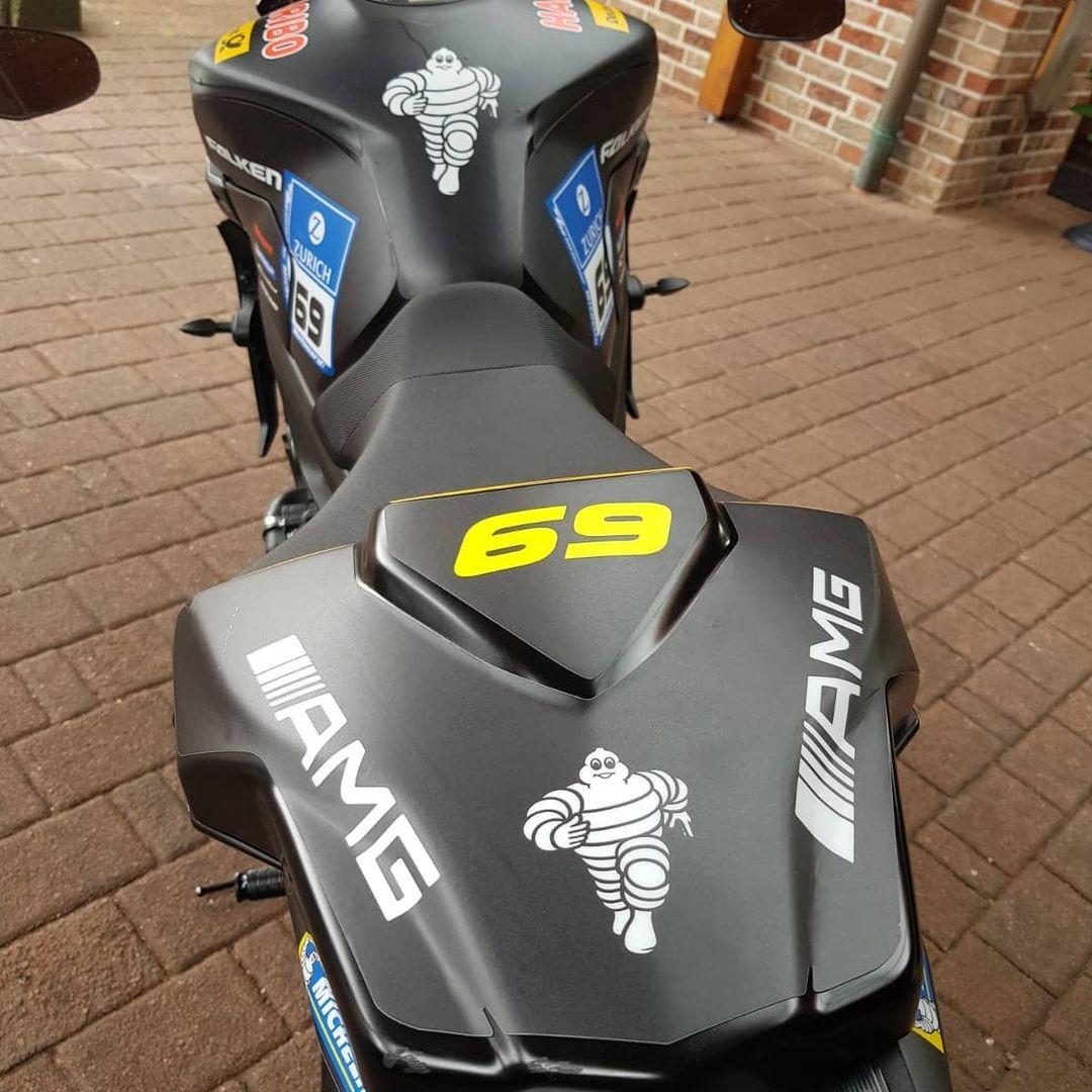 Yamaha Mt 09 'HARIBO' Graphics Kit – Custom Decals Vinyl Stickers ...