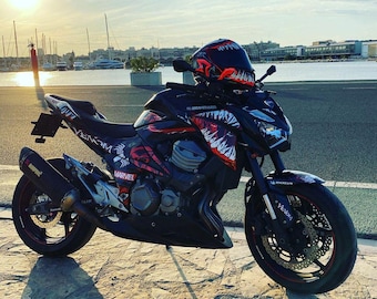 KAWASAKI Z1000 'CAMO' Graphics Kit – Custom Decals Vinyl Stickers ...