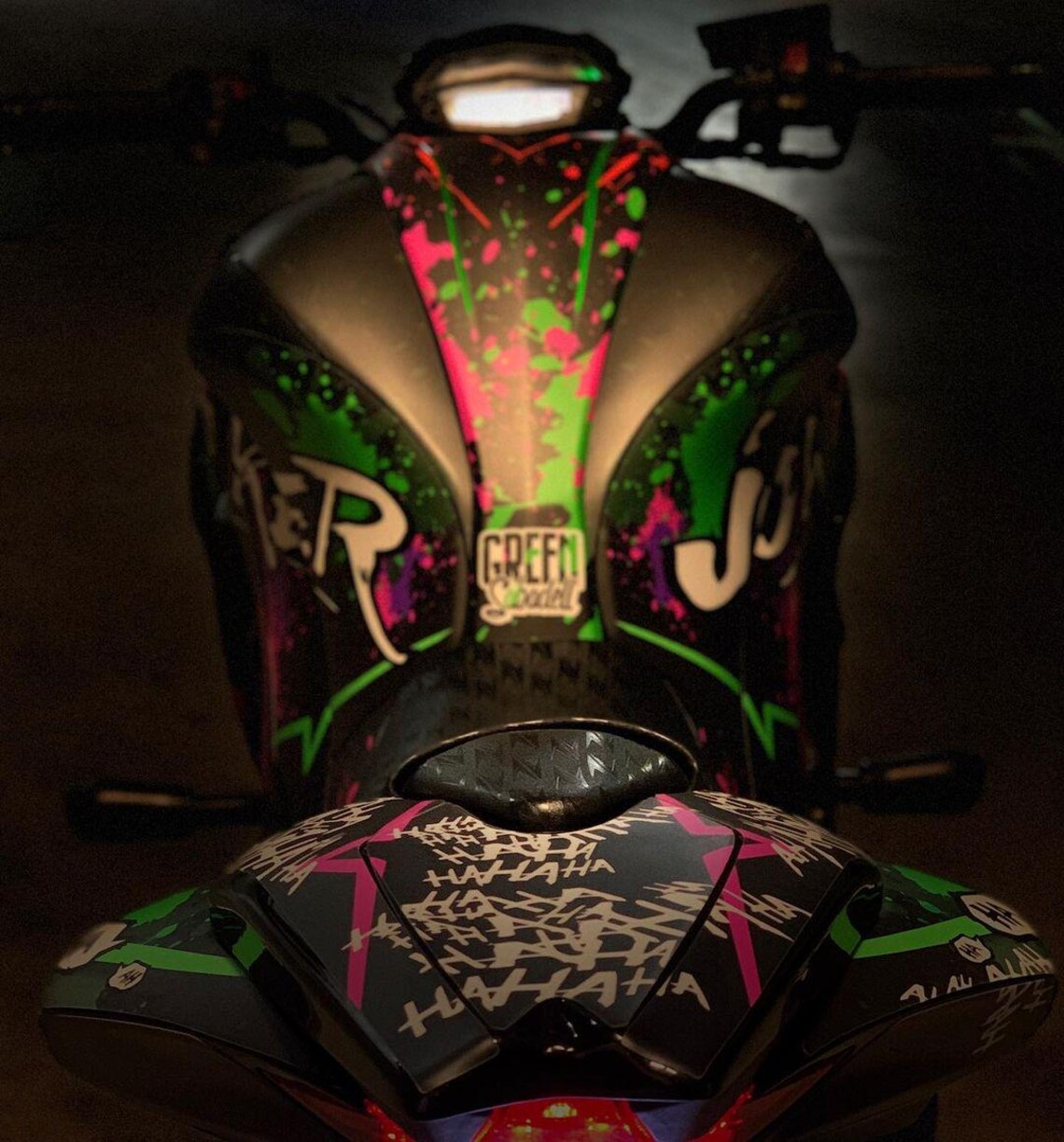 KAWASAKI Z1000 'JOKER' Graphics Kit – Custom Decals Vinyl Stickers ...