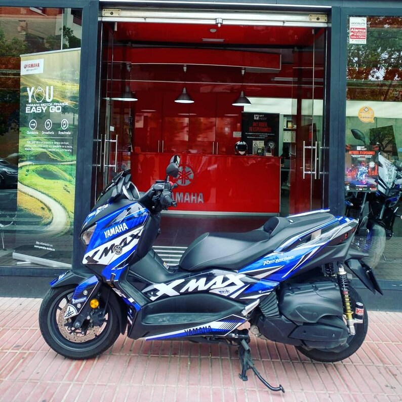 Yamaha XMAX 'STREET RACE' Graphics Kit – Custom Decals Vinyl Stickers ...