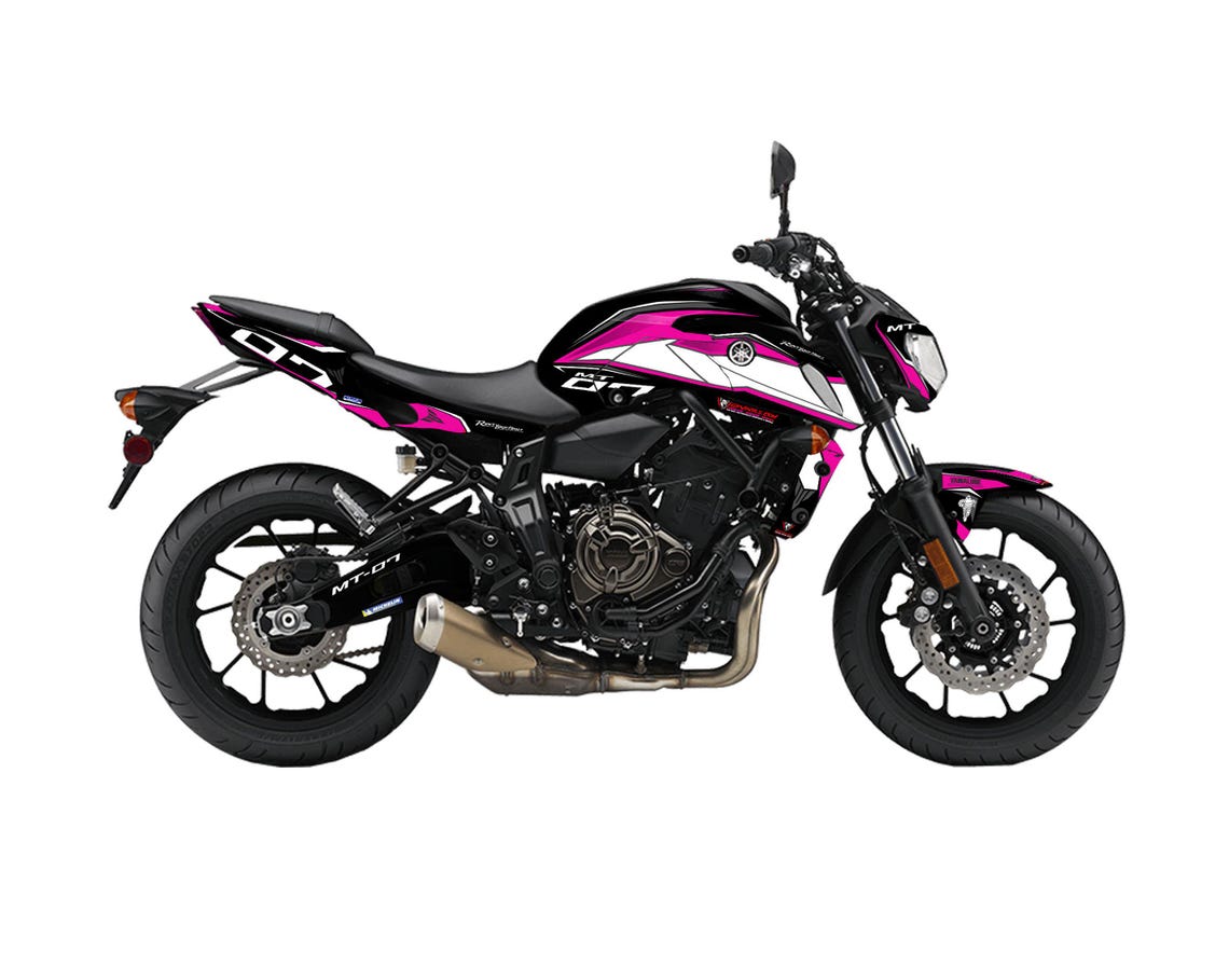 Yamaha MT 07 'ALMA' Graphics Kit – Custom Decals Vinyl Stickers ...
