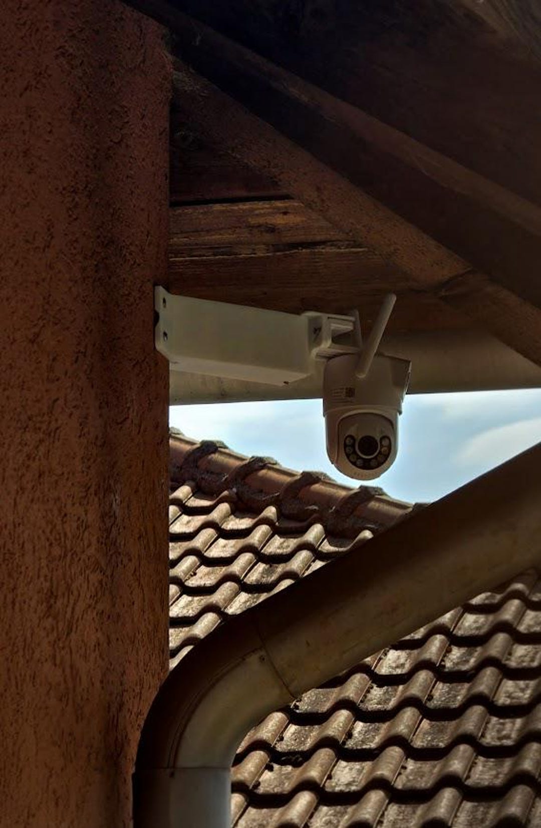 PTZ Security Camera Corner Mount | STL File With Hidden Power Supply ...