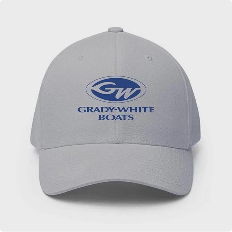 Hat Baseball Grady White Fishing Logo Printed Cap Adjustable - Etsy