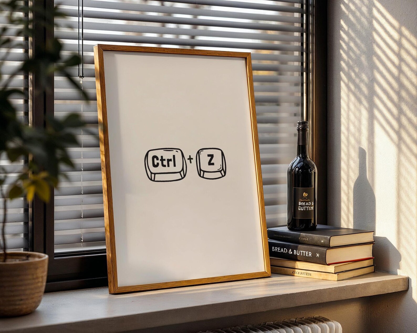 Funny Ctrl+z Home Office Print: Desk Humor Poster (digital Download) - Etsy